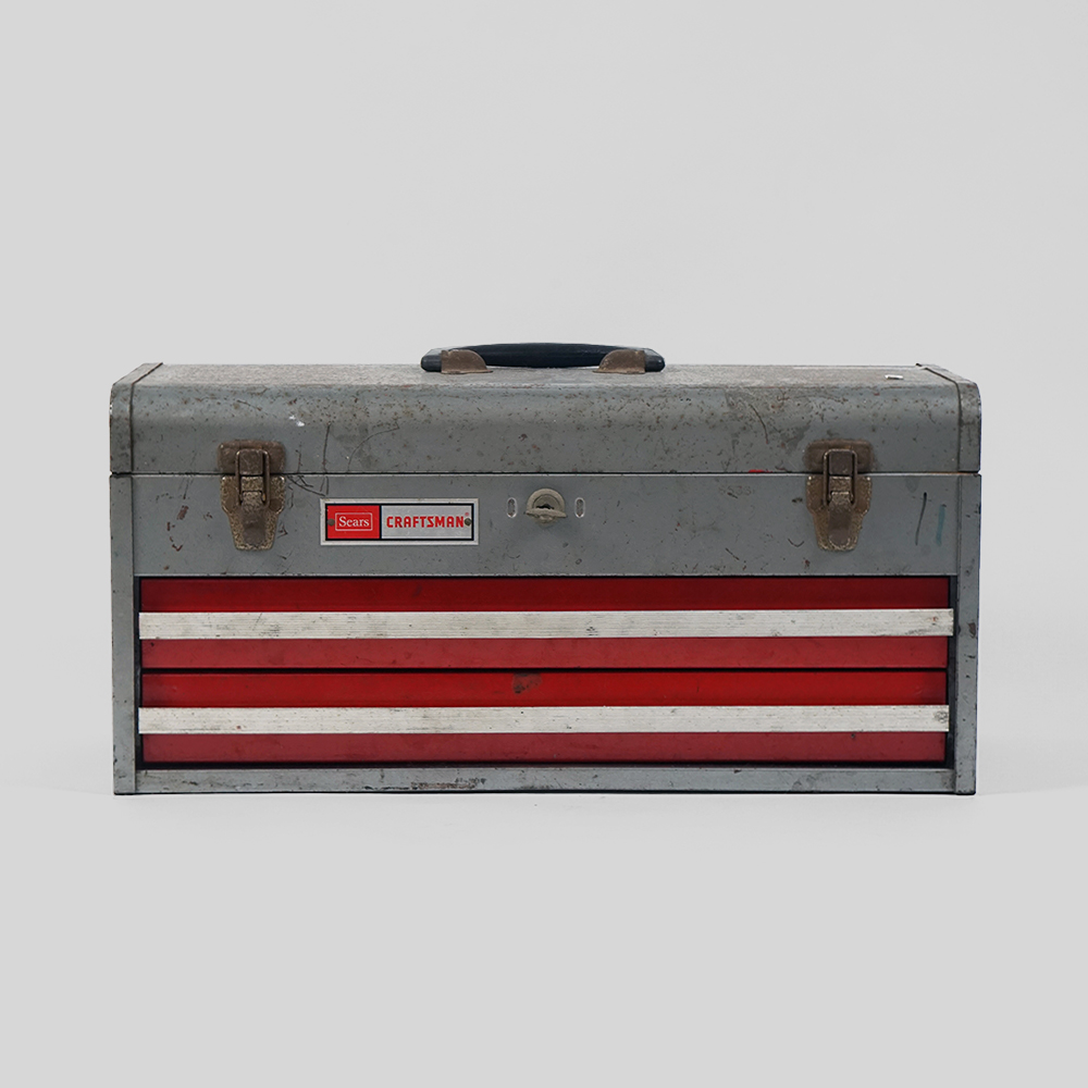 Vintage Sears Craftsman Tool Box - MOGS